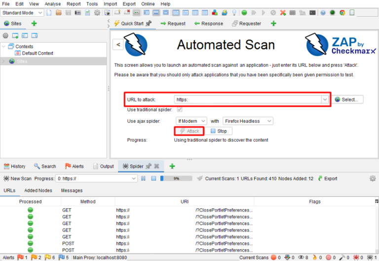 Hướng dẫn sử dụng OWASP ZAP để scan lỗi bảo mật của website – Long Vân